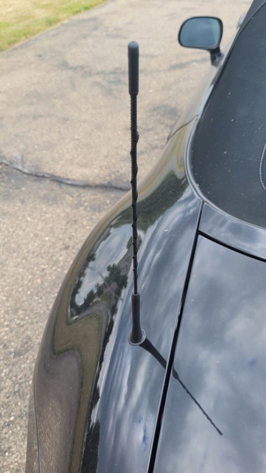 1996-2002 BMW Z3 Z 3 16" Antenna Mast Black Rod Radio AM/FM | Left ...