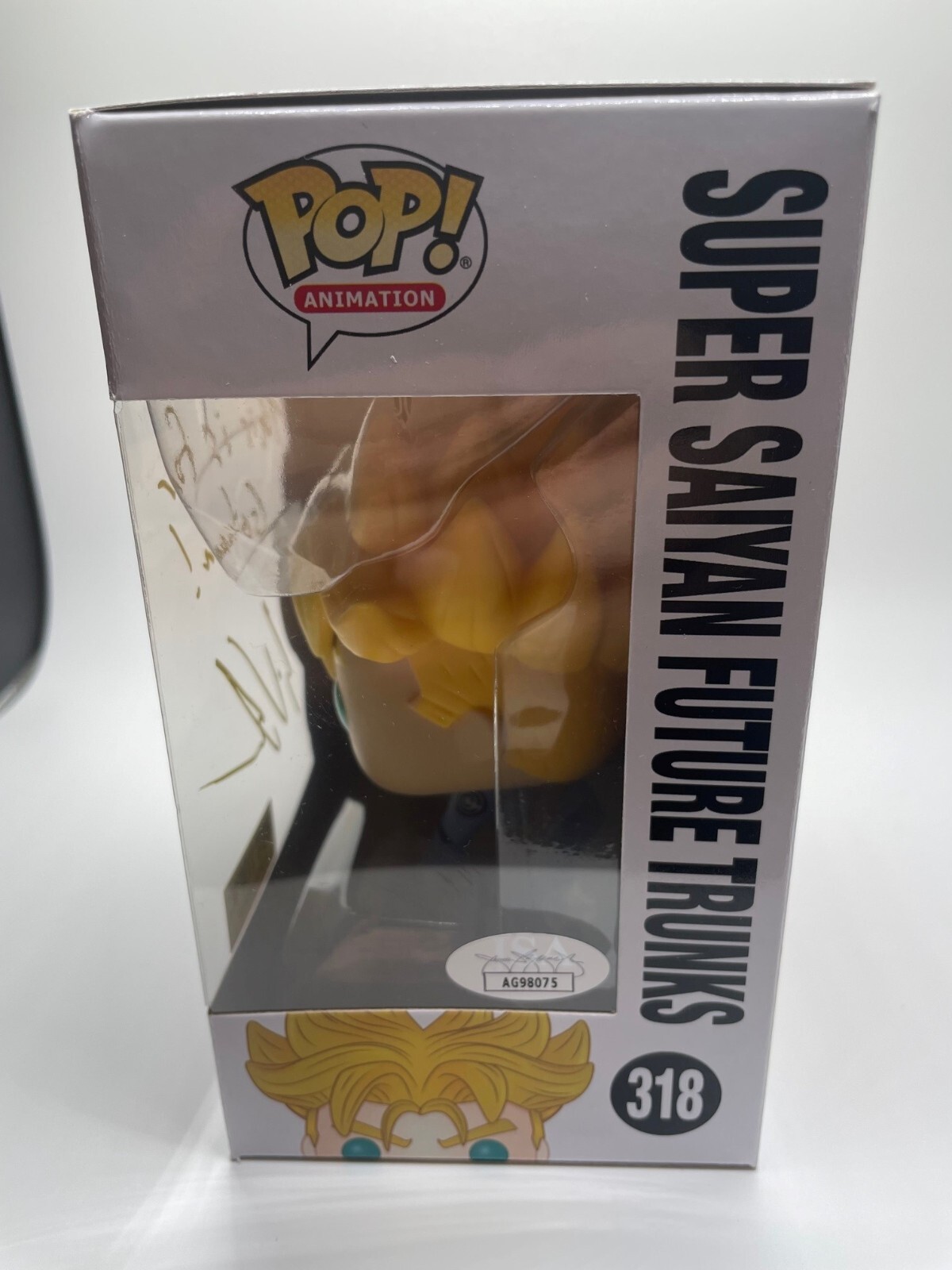 FUNKO POP - ERIC VALE as SUPER SAIYAN FUTURE TRUNKS DRAGONBALL Z #318 ...