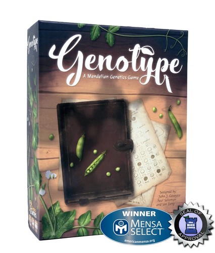 Genotype Mendelian Genetics Board Game - Science, Genealogy, MENSA ...