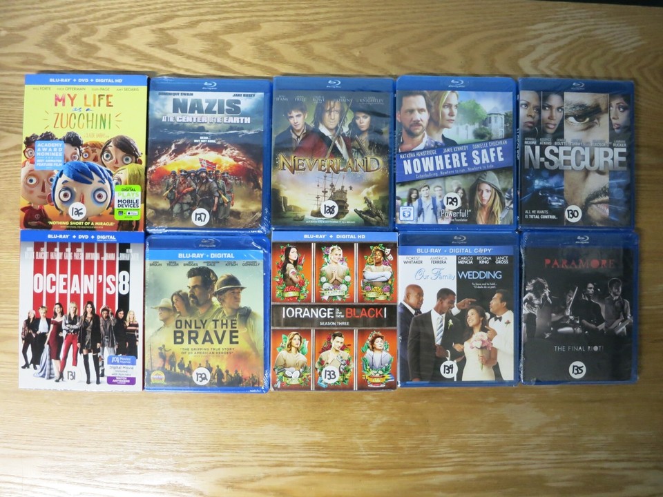 Build a Blu-ray Bundle - 4 NEW Blu-rays for $10 FREE S&H - 125+ Titles ...