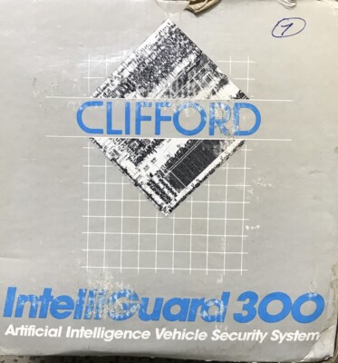 Clifford Intelliguard 300 | O.G. Car Alarm w/Remote & Transmitter (New ...