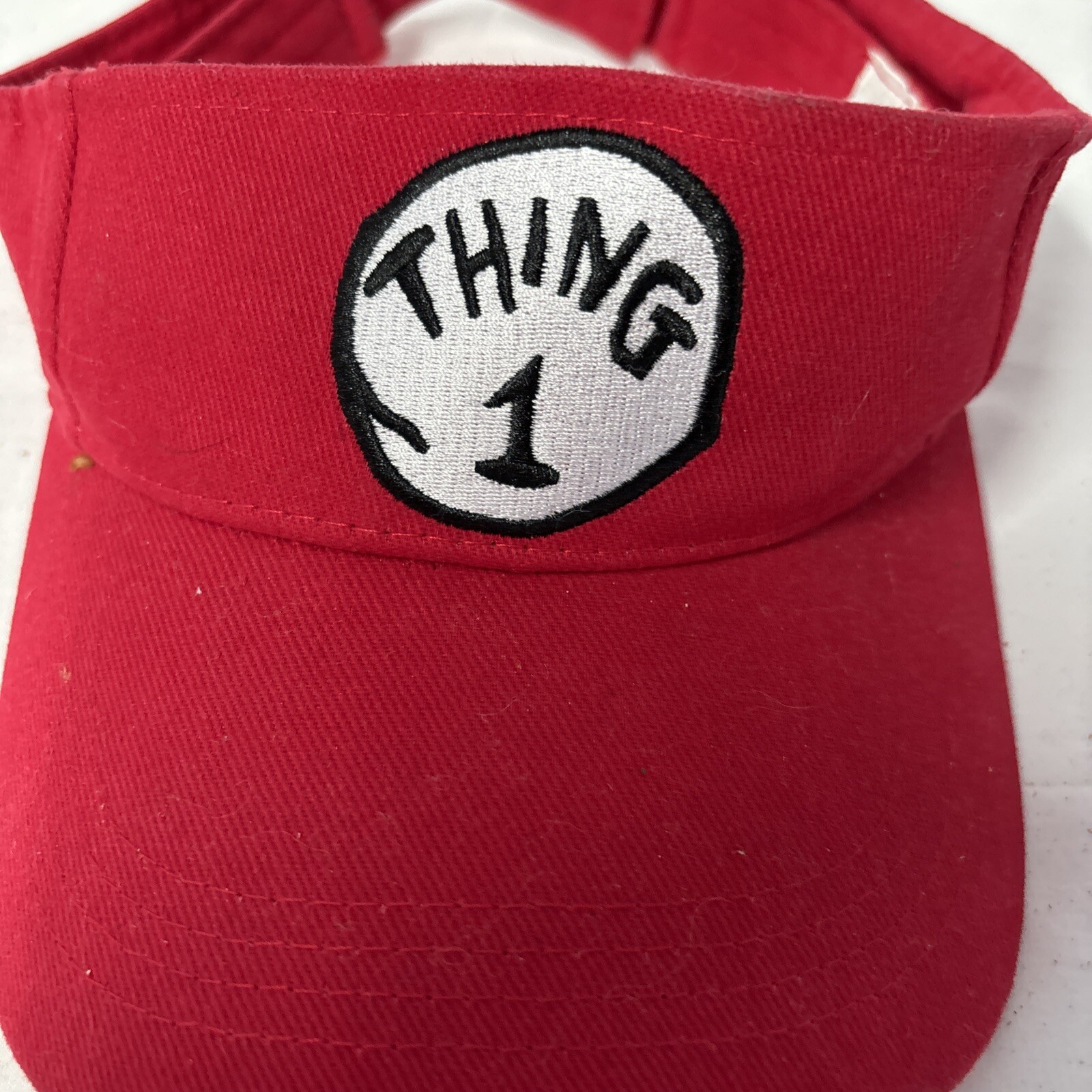 Universal Studios Dr. Seuss Thing 1 Red Adult Embroid… - Gem