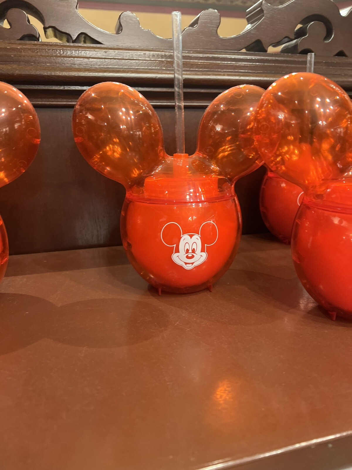 New Disney Parks Exclusive Mickey Mouse Red Balloon Sipper Cup With ...