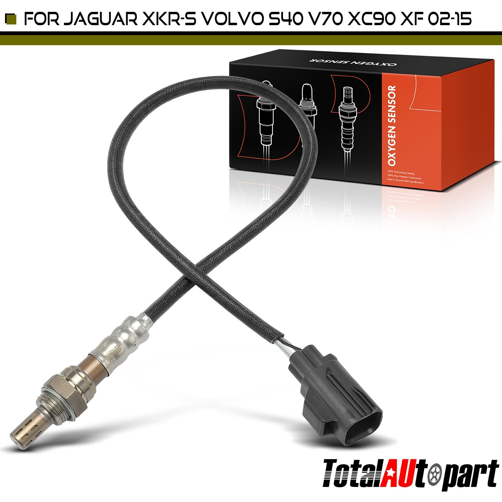 New Oxygen Sensor for Jaguar XF XK XKR XKR-S Volvo S60 S80 S40 XC90 ...