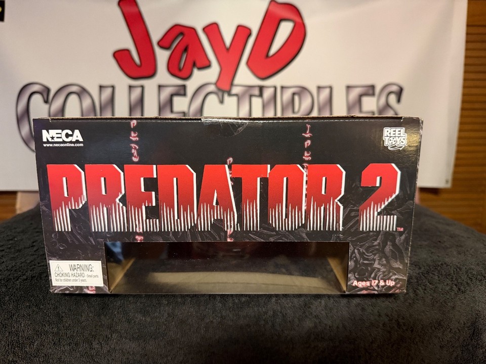 NECA 1/4 SCALE PREDATOR 2 CITY HUNTER PREDATOR ELECTRONIC LED LIGHTS ...