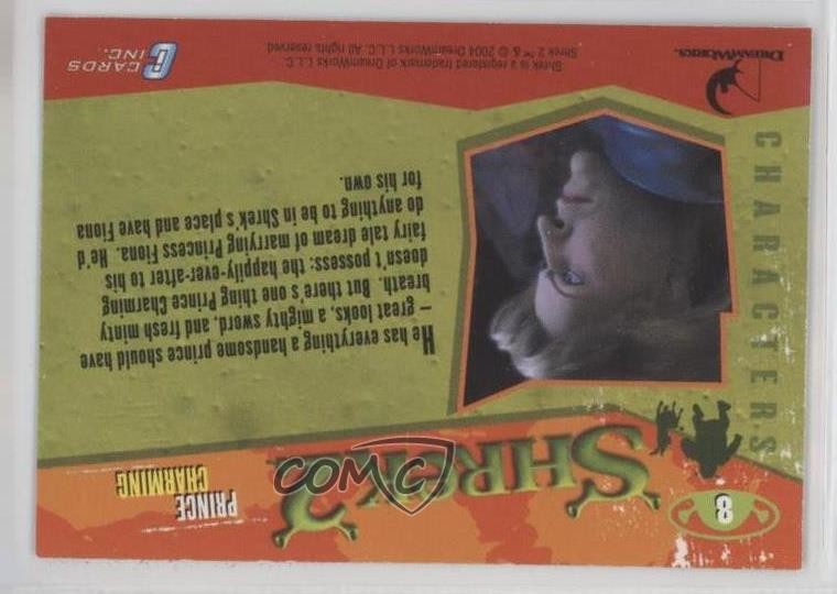 2004 Cards Inc Shrek 2 Prince Charming #8 0b6 | eBay