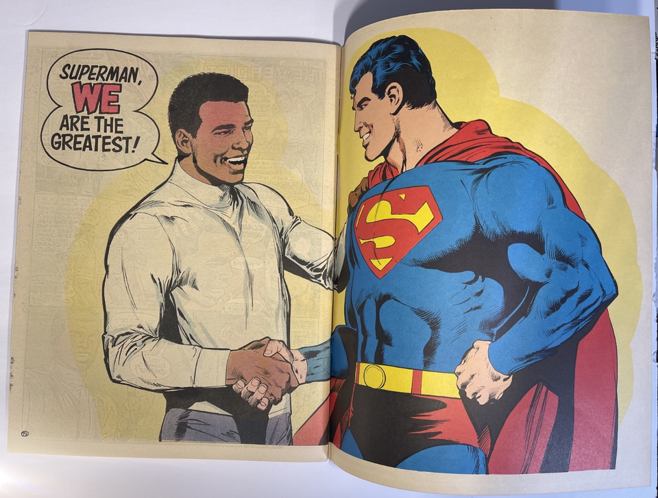 1978 Superman vs Muhammad Ali Oversized Comic Treasury Edition C56 Neal ...