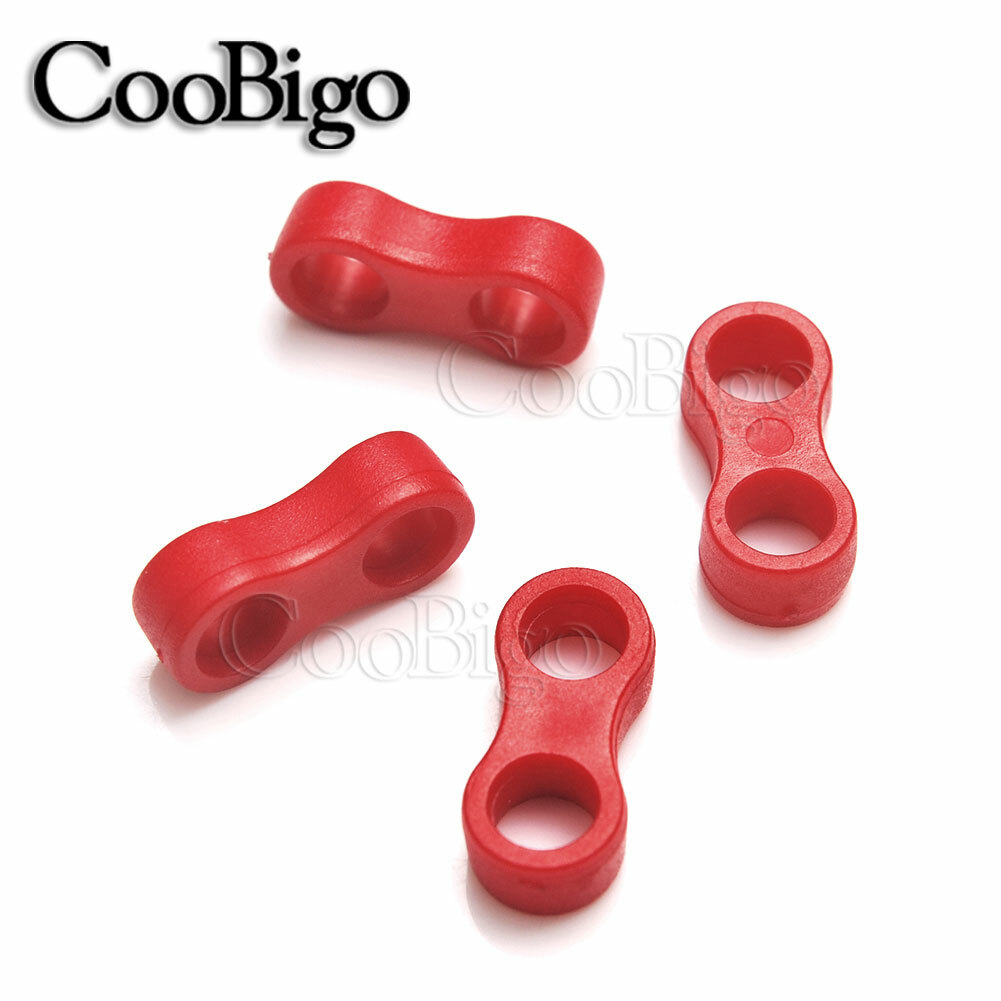 4mm Hole Cord Lock Stopper Connector Plastic Rope Ends Slider Clip ...