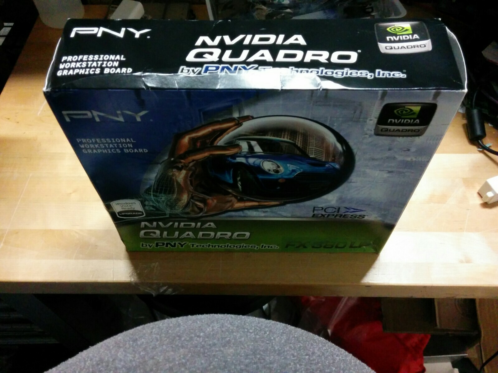 PNY NVIDIA Quadro FX 380 (VCQFX380LPPCIEPB) 512MB GDDR3 SDRAM PCI ...