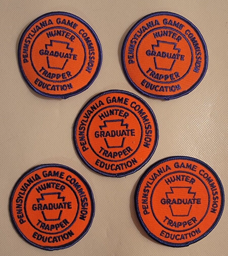 Lot of 5 Pennsylvania Game Commission Hunter Trapper Education Graduate ...