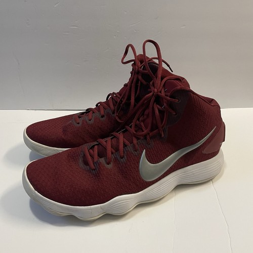 Nike Hyperdunk High top 2017 Men's Size 13.5 Maroon White 942571-602 | eBay