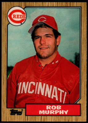 1987 Topps Tiffany #82 Rob Murphy NM-MT Reds | eBay