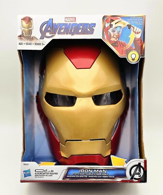 Marvel Avengers Iron Man Flip Light FX Halloween Mask NEW | eBay