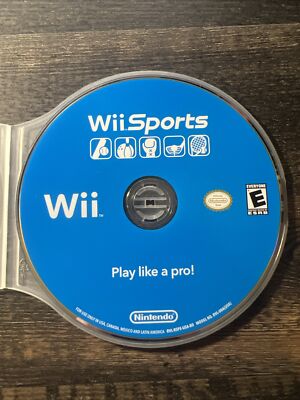 WII SPORTS (NINTENDO Wii, 2006) NTSC GAME DISC ONLY ~TESTED ...
