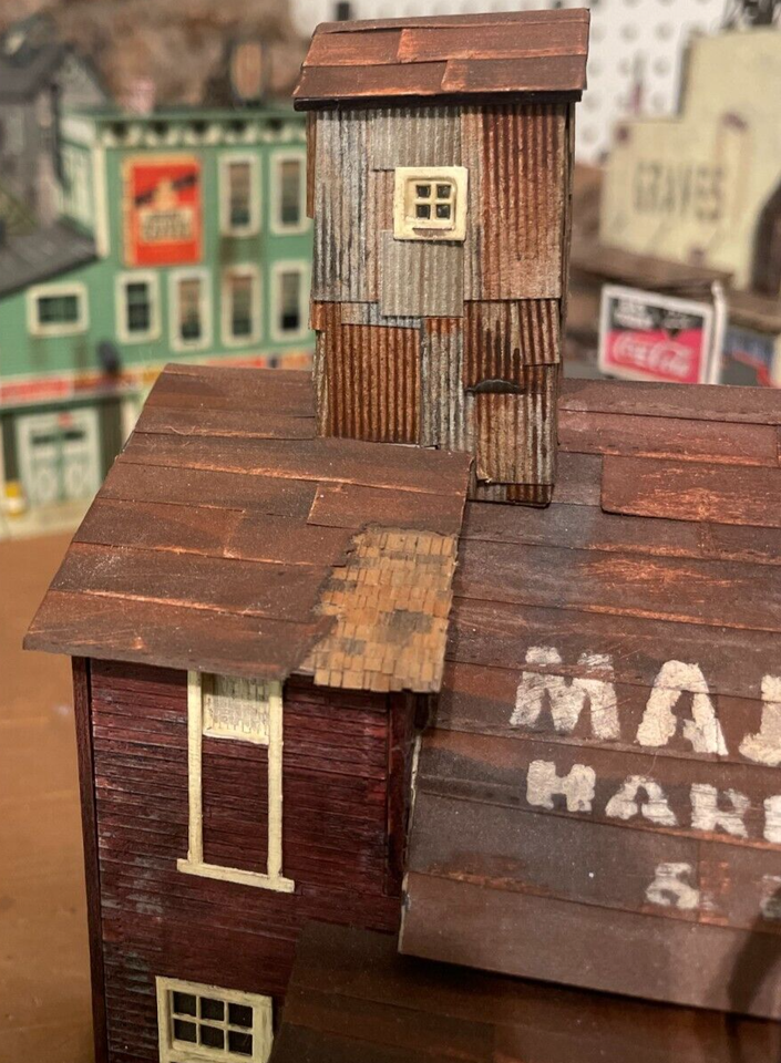 HO Train Model Built & Weathered HYPER-DETAILED Majestic Hardware ...