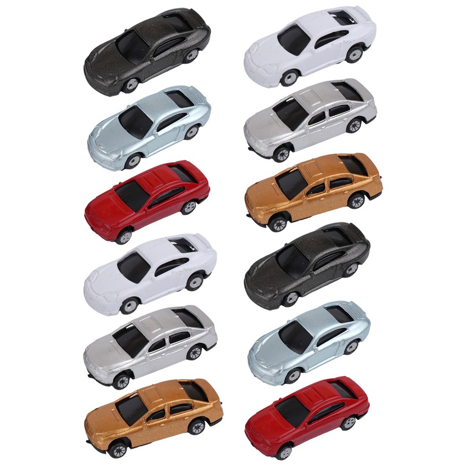 N Scale Model Car 1??160 Model 50pcs Color Railway Scenery Building ...