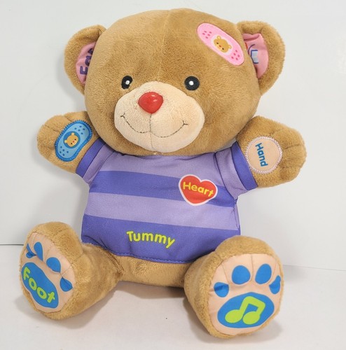 VTech Care & Learn Teddy Bear Developmental Baby Toy Interactive Health ...