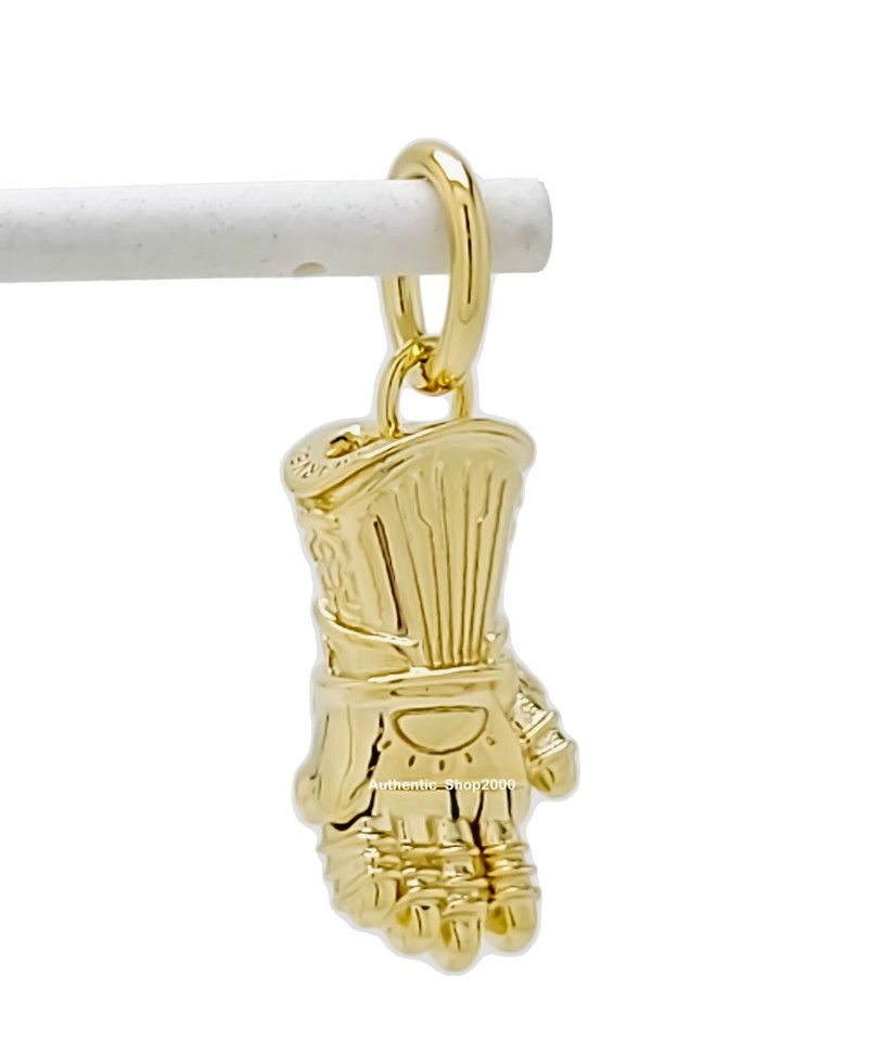 New Authentic PANDORA Gold Marvel The Avengers Infinity Gauntlet Charm ...