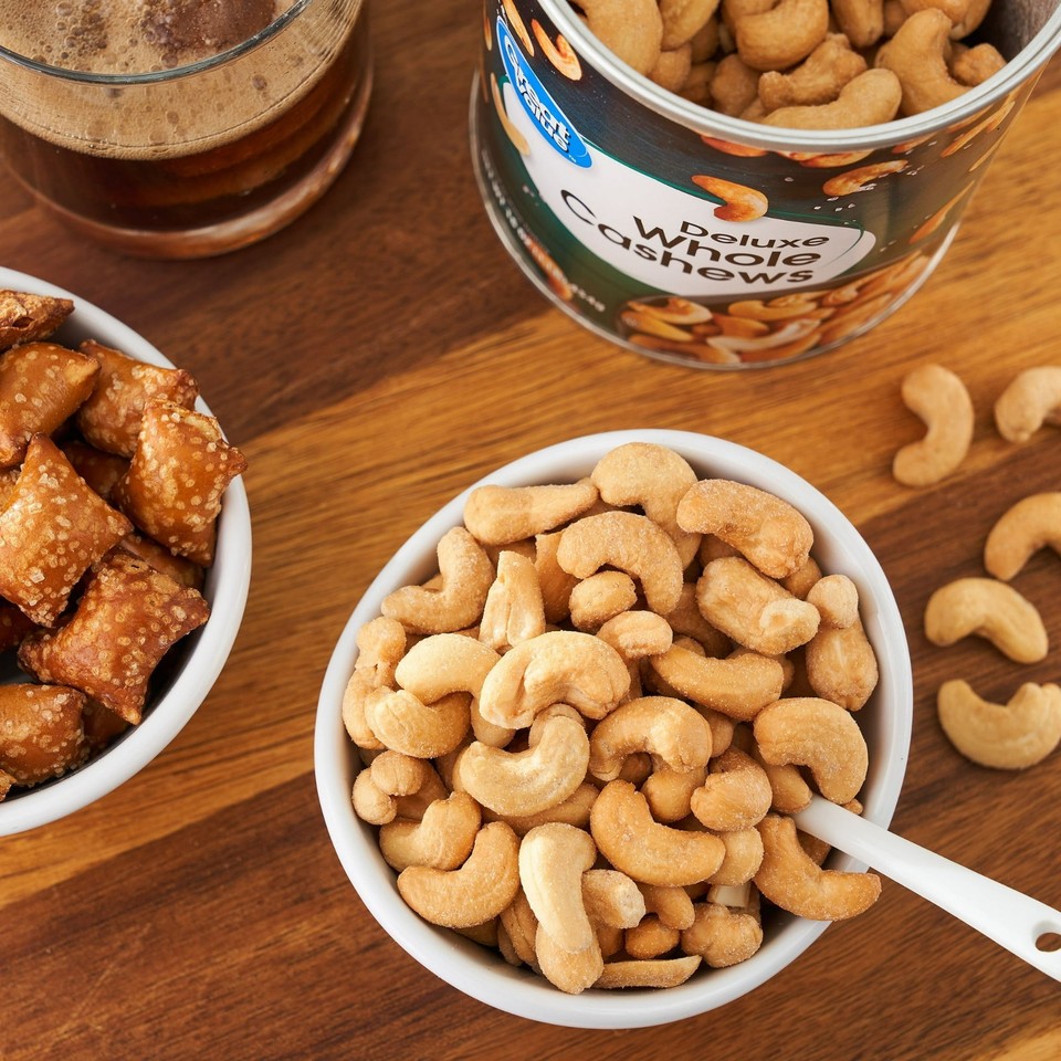 ( 2 PACK ) Great Value Deluxe Whole Cashews, Salted, 16 oz | eBay