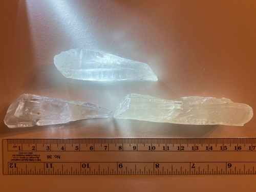 Clear Calcite Point Lot 89g | eBay