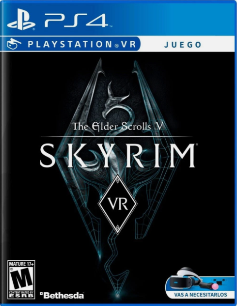 PlayStation VR1 Game Lot-Skyrim, Resident Evil, VR Worlds, Blood ...