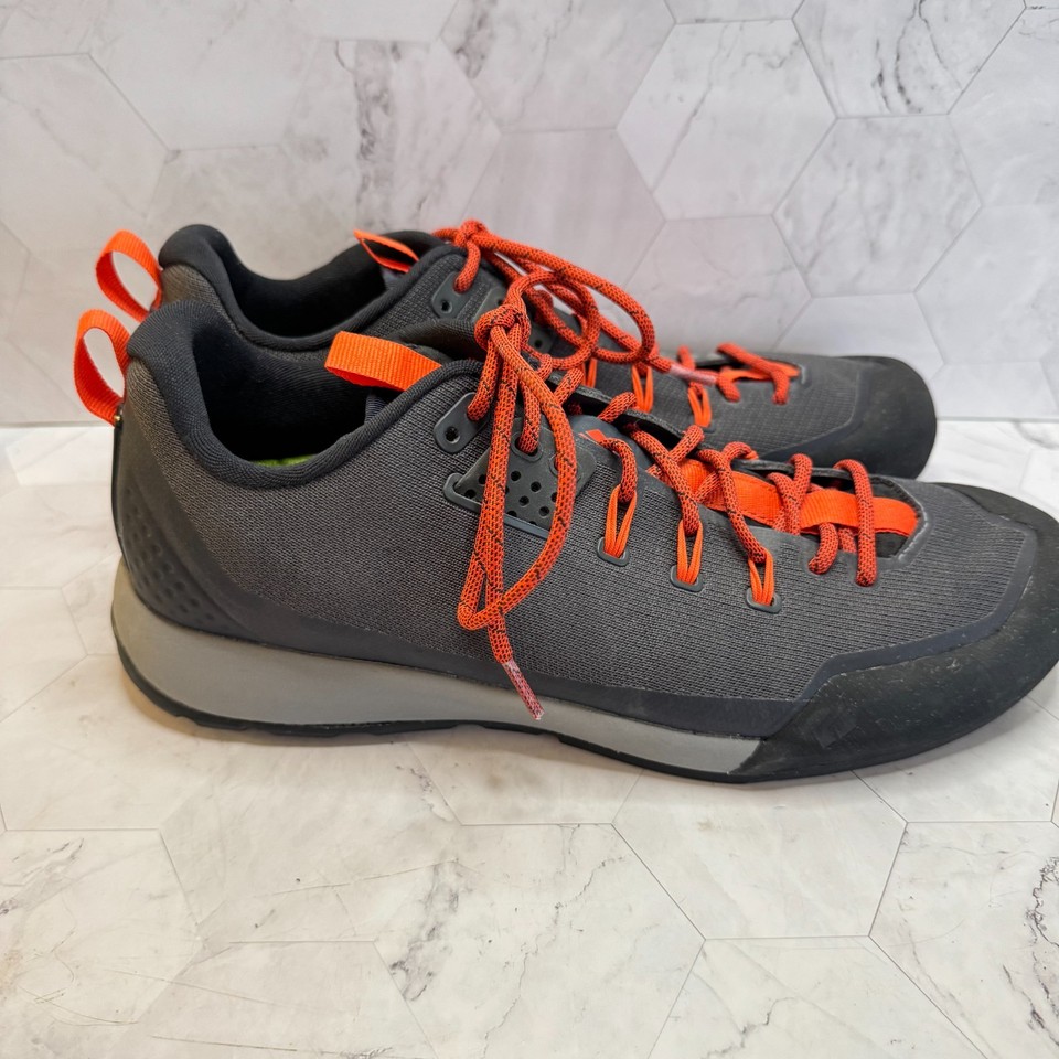 Black Diamond Equipment Session Approach Mens Sz 12.5 Gray Climbing ...