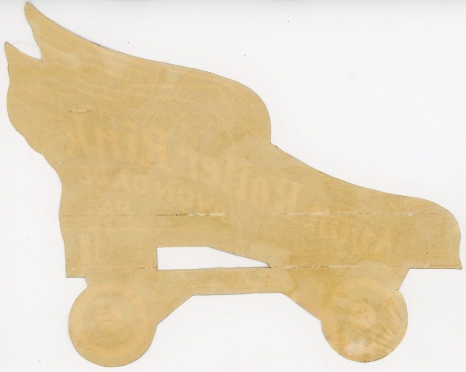 1930's-50's Avon Roller Rink Avon Dale, PA Roller Skating Label #8S | eBay