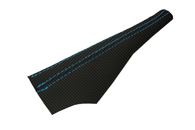 E Brake Boot Cover Carbon Fiber for Nissan 350Z 2003-2008 Blue Stitch ...