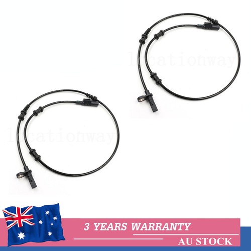 2x Front ABS Wheel Speed Sensor 2465402510 For Mercedes W117 W176 W242 ...