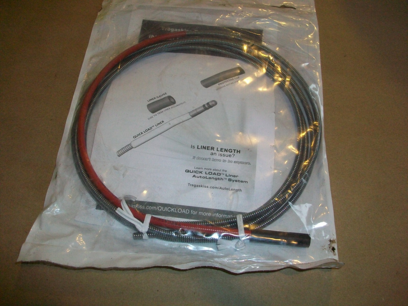 Tregaskiss Quick Load Liner 415-116-60 .045/ 1/16 NEW | eBay