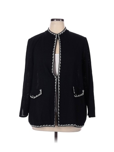 Misook Women Black Jacket 1X Plus | eBay