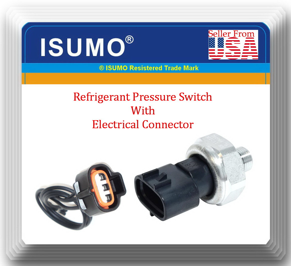 HVAC Pressure Transducer ,A/C Refrigerant Pressure Sensor W/ Connector ...