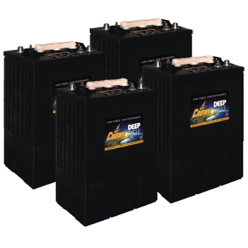 CR-390 Crown Replacement For L16E-AC, 6V 390 Ah Deep Cycle Battery, 4 ...