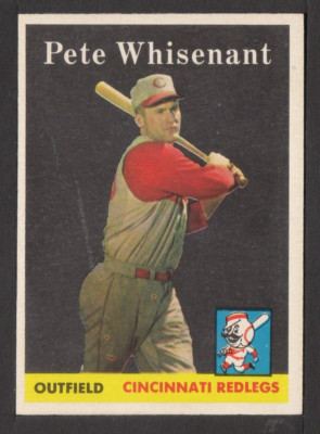 1958 Topps #466 Pete Whisenant Cincinnati Reds ex-mt | eBay