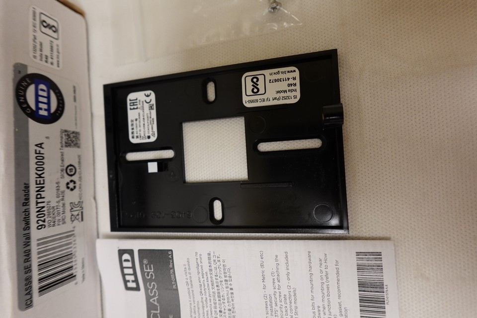 HID 920NTPNEK000FA iCLASS SE R40 R40EKNR Smart Card Proximity Wall ...