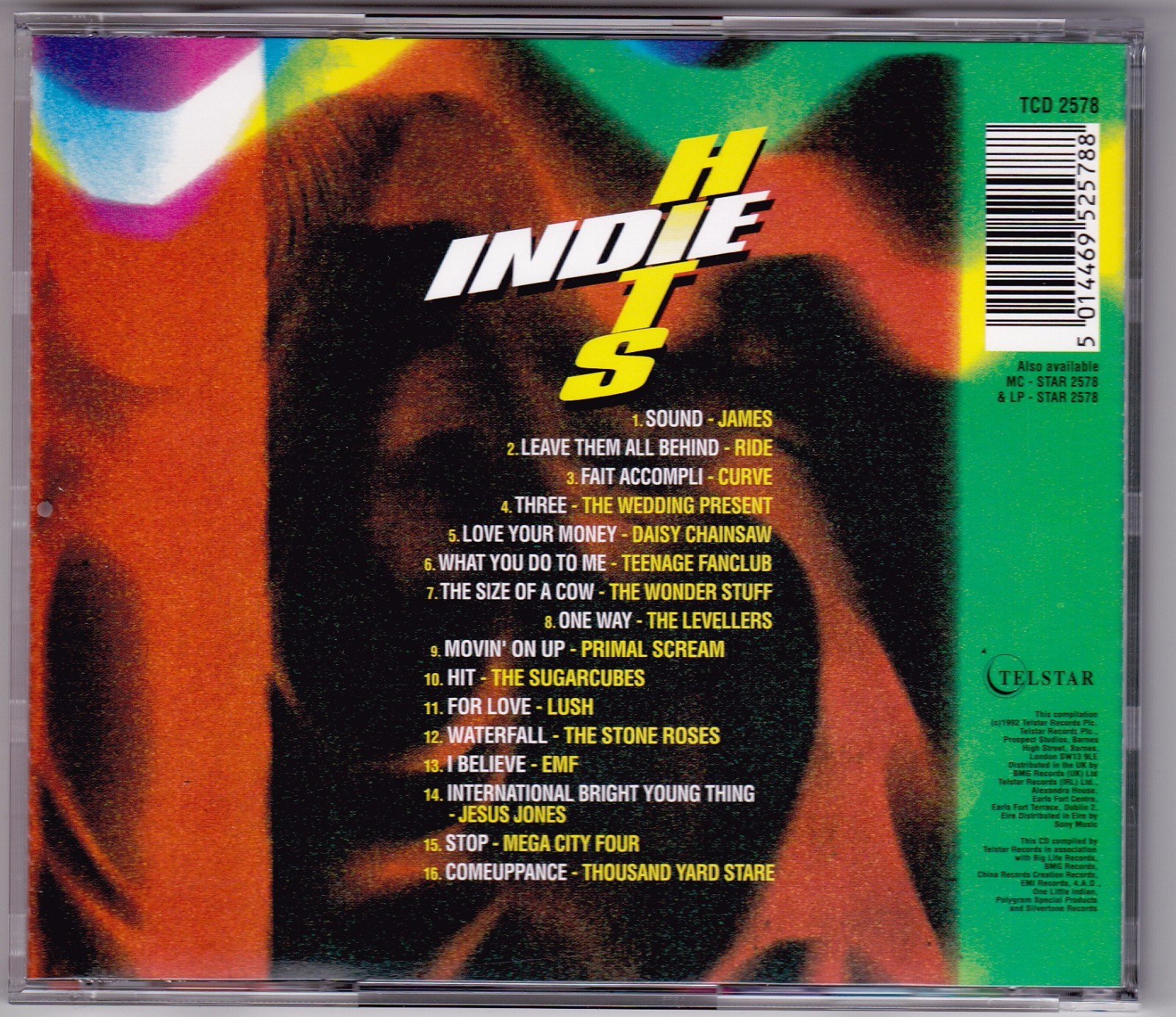 Indie Hits - Various Artists - CD (Telstar TCD2578) | eBay UK
