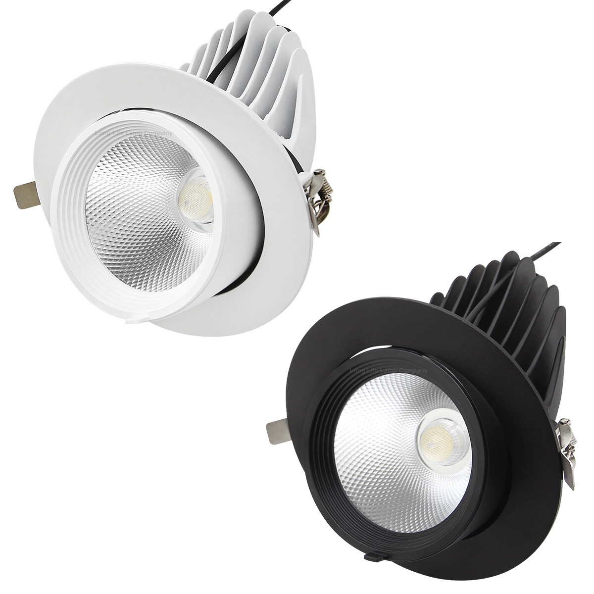 Rectangular Recessed Lighting Fixtures Commercial Architectural LED