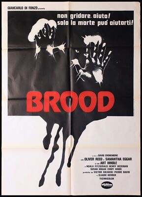 BROOD THE EVIL BROAD POSTER DAVID CRONENBERG HORROR 1979 MOVIE POSTER ...