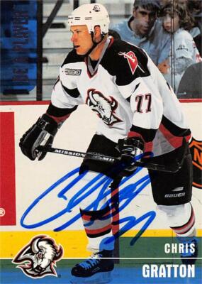 Chris Gratton autographed Hockey Card (Buffalo Sabres) 1999 BAP #361 | eBay