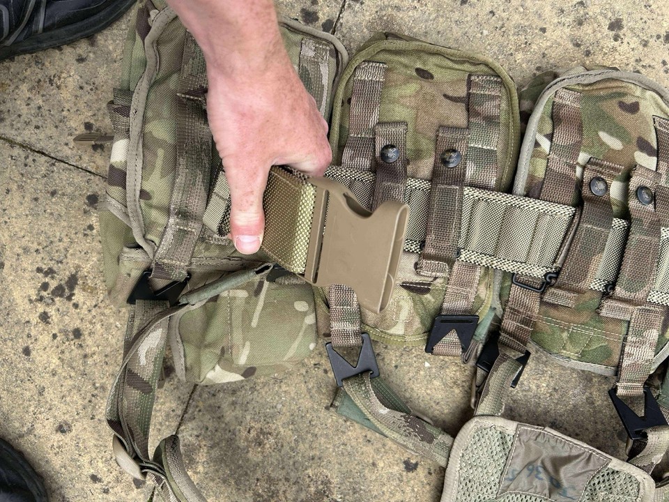 British Army Issue PLCE MTP Webbing | eBay UK