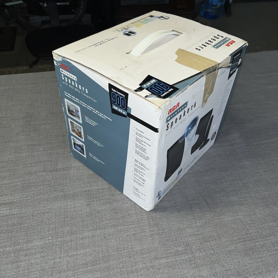 RCA Wireless Speakers 900 MHz Transmitter Model: WSP150 NEW in Original ...