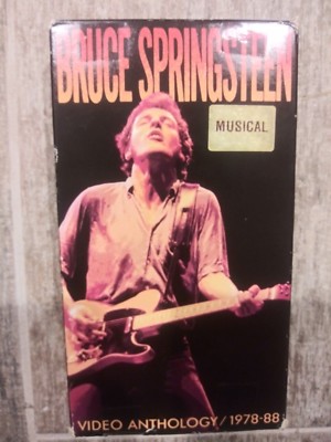 Bruce Springsteen : Video Anthology 1978-1988 - (VHS, 1989) 44744901032 ...