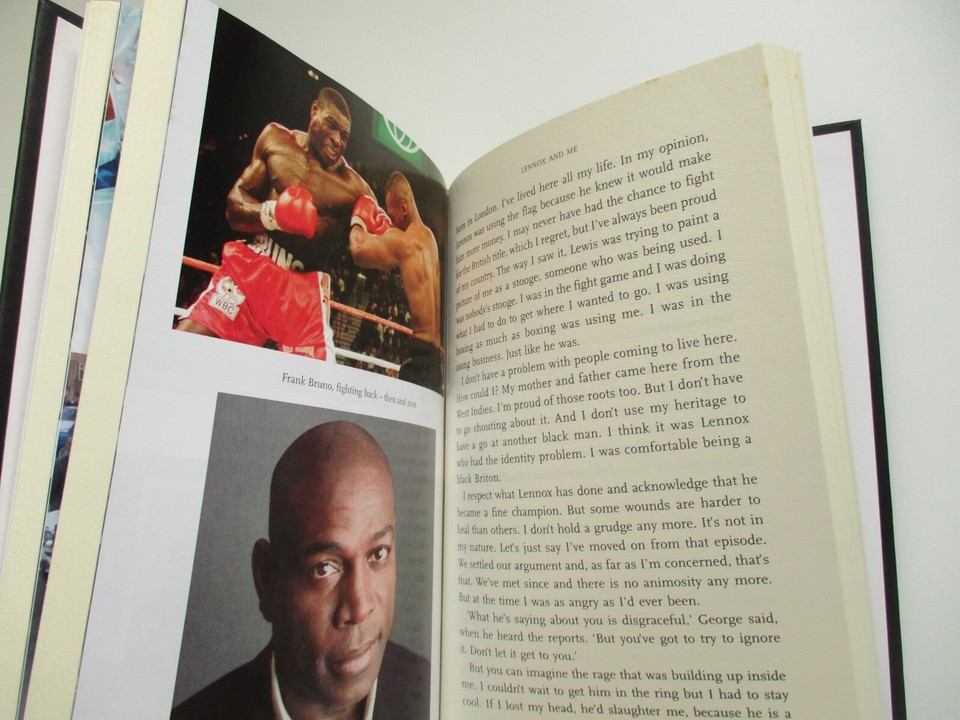 SIGNED Frank Bruno FRANK Fighting Back 2005 1st/1st HB D/J Kevin Mitchell BOXING | eBay UK