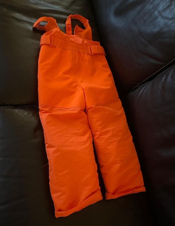 Orange Snow Pants 3-4T | eBay