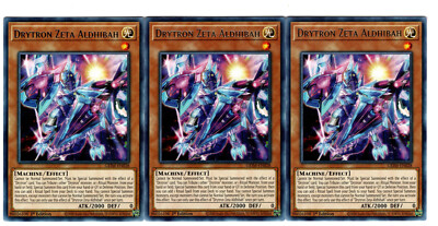Yugioh 3X - Drytron Zeta Aldhibah - Rare - 1st Edition - GEIM-EN028 ...
