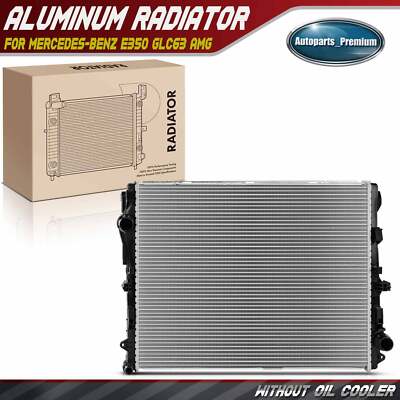 Radiator w/o Oil Cooler for Mercedes-Benz E350 2020 2020-2023 GLC300 ...