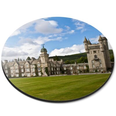 Round Mouse Mat Balmoral Castle Aberdeen Scotland #50181 | eBay UK