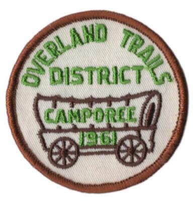 1961 Overland Trails District Camporee BSA Patch BR Bdr. [VA-2887] | eBay