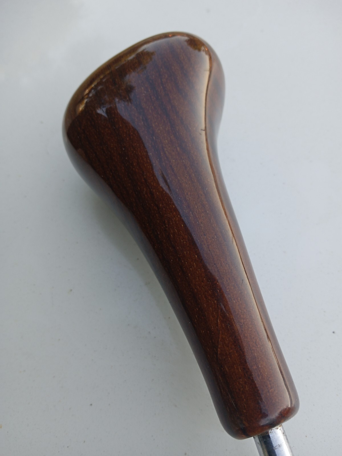 Mercedes W107 W124 W201 W126 Zebrano Shift Knob lever spring boot ...