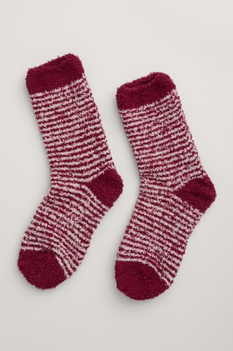 Seasalt Women's Socks - red Gift Box of Women's Fluffies Socks ...